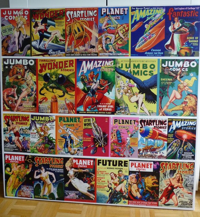 Grosses Leinwand Bild Comic (Gebraucht) in Muttenz für CHF 40 – nur ...
