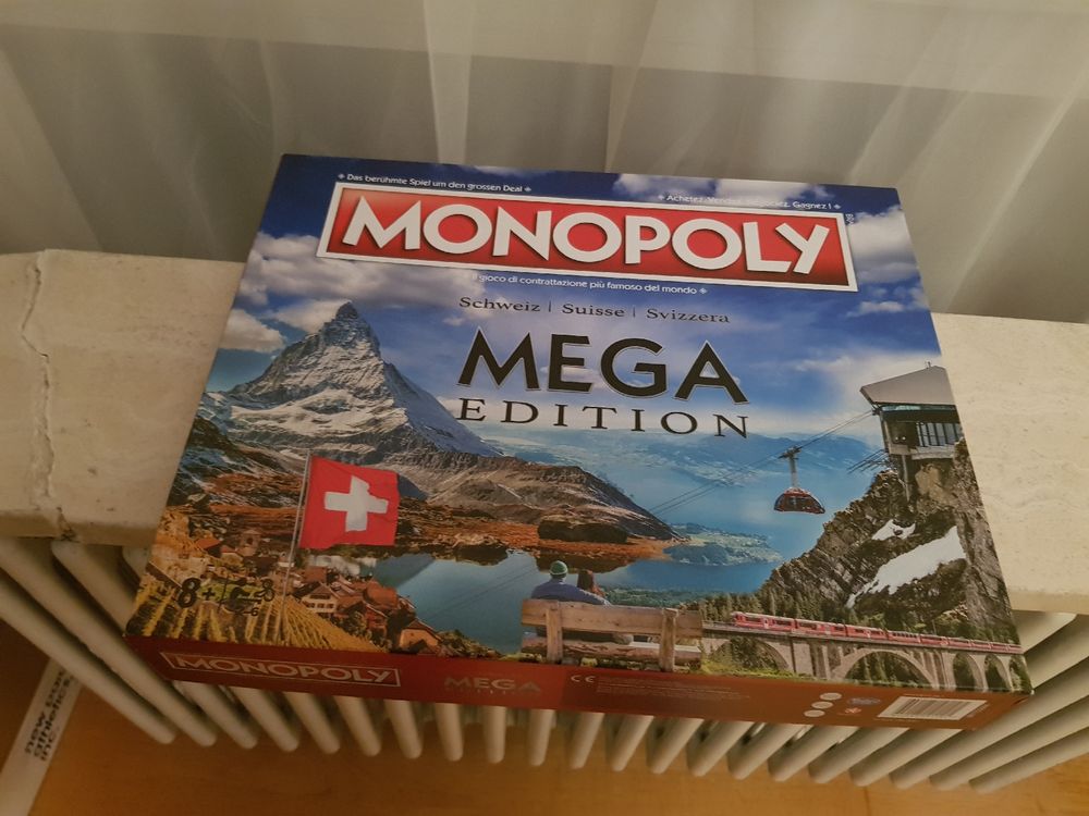Monopoly Schweiz Mega Edition wie Neu (Neu (gemäss Beschreibung)) in Reinach BL für CHF 35 – mit ...