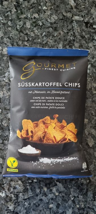 Sϋsskartoffel Chips MHD 10.07.2025 Vegan | Kaufen auf Ricardo