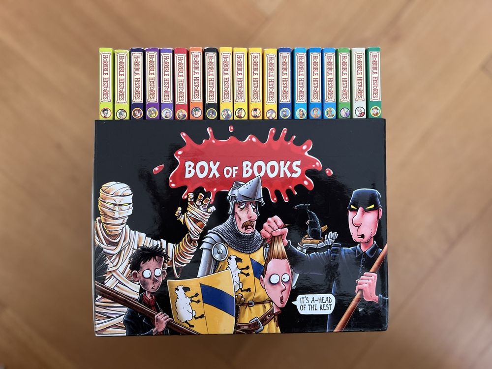 Horrible History Books, Box Set of 19 in English (Gebraucht) in ...