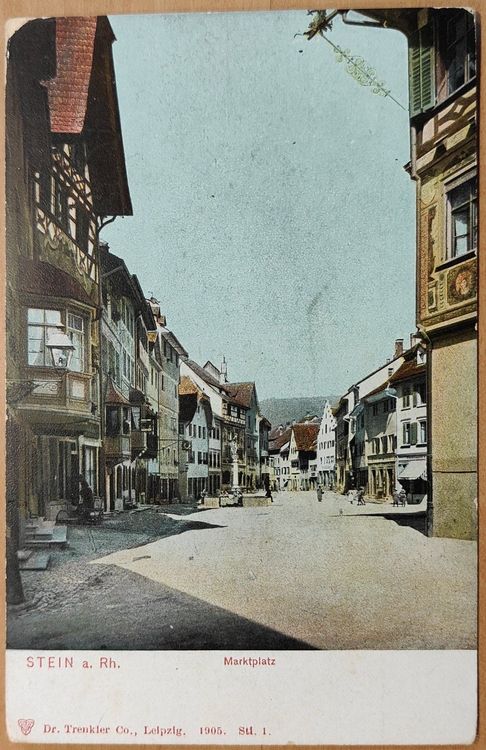 Seltene Ansicht Stein am Rhein um 1900 | Kaufen auf Ricardo