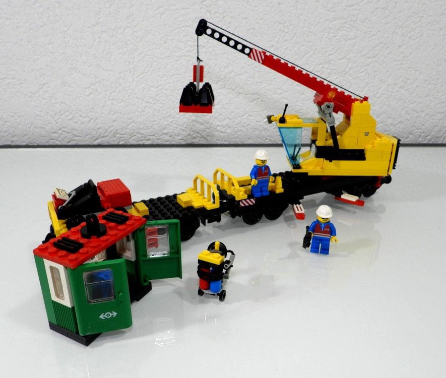 LEGO EISENBAHN 4552 BAUKRANWAGEN MIT ZUBEHÖR | Kaufen auf Ricardo