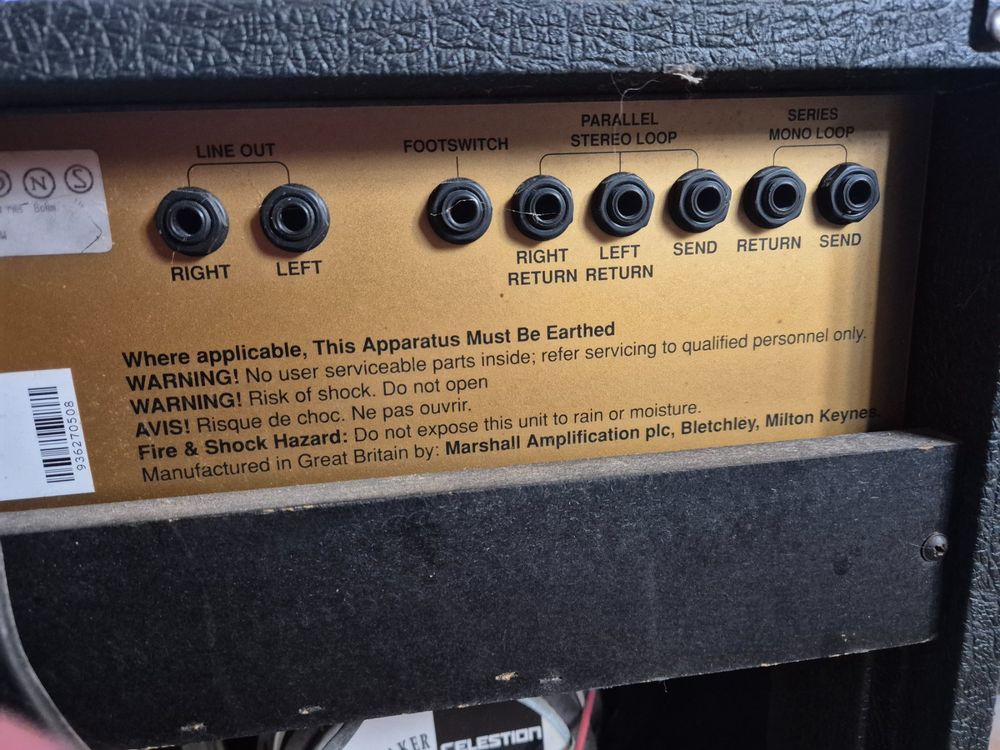 Marshall 8280 ValveState Bi-Chorus ampli (D'occasion) à Essertes pour ...