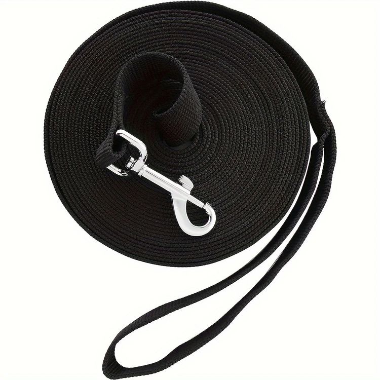 Schleppleine, Hunde Leine, 6m, Schwarz, Neu! (Neu und originalverpackt ...