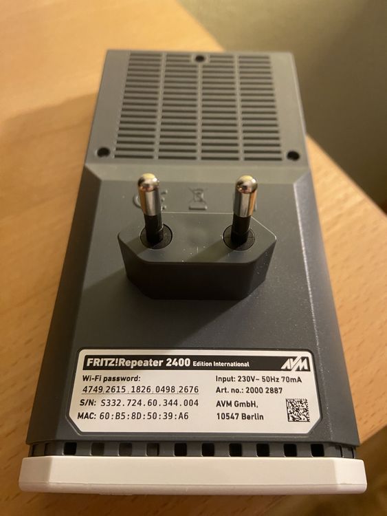 Fritz! Repeater 2400 (Gebraucht) in Winterthur für CHF 40 – mit ...