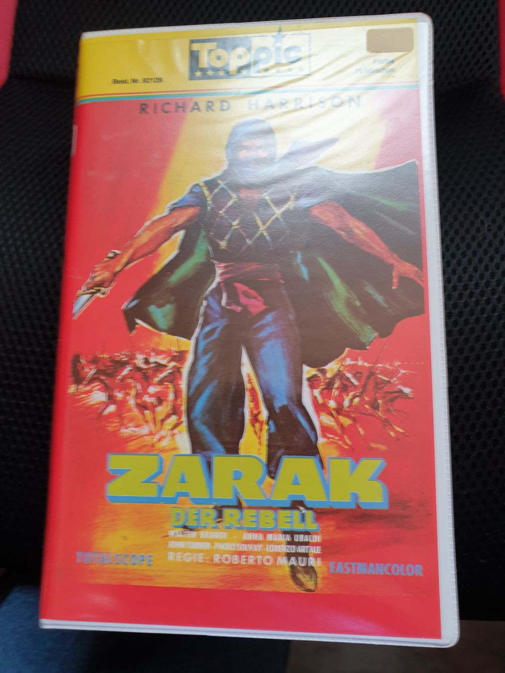 Original VHS Kassette: Zarak - Der Rebell - Rarität! (52) (Gebraucht ...