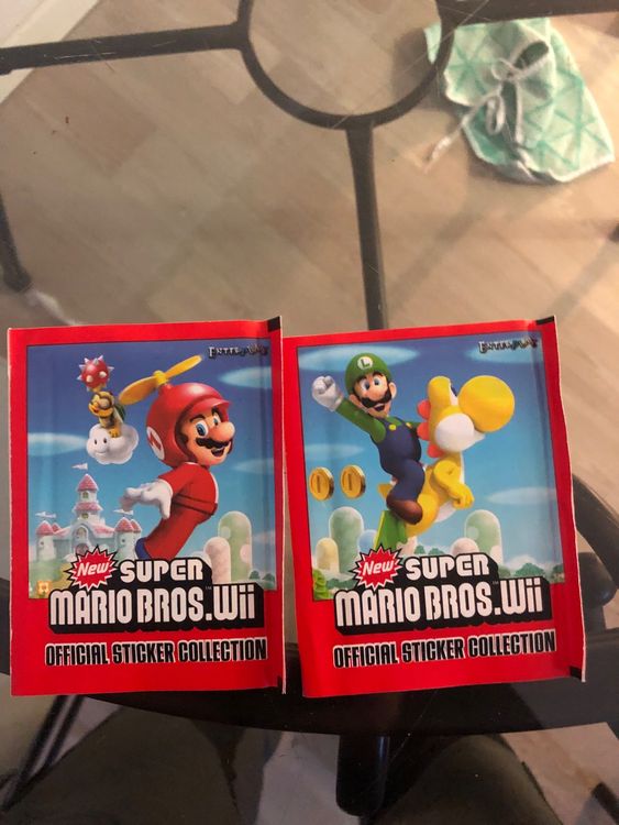 Super mario bros wii sticker stars (Neu und originalverpackt) in ...