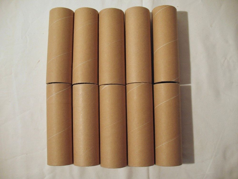 10x Karton Rollen Röhren massiv stark stabil Pappröhren (Neu (gemäss ...