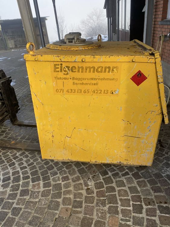 Baustellentank 600l (Gebraucht) in Bernhardzell für CHF 600 – nur Abholung auf Ricardo kaufen