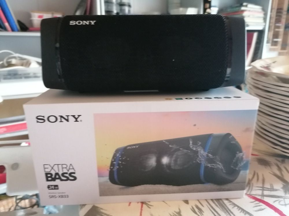 Bass Box von Sony, leicht tragbar...Länge 25 cm | Kaufen auf Ricardo