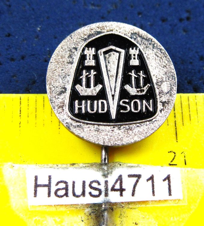 HUDSON US-CAR OLDTIMER LOGO ANSTECKNADEL GEPRÄGT VINTAGE (Gebraucht) in ...