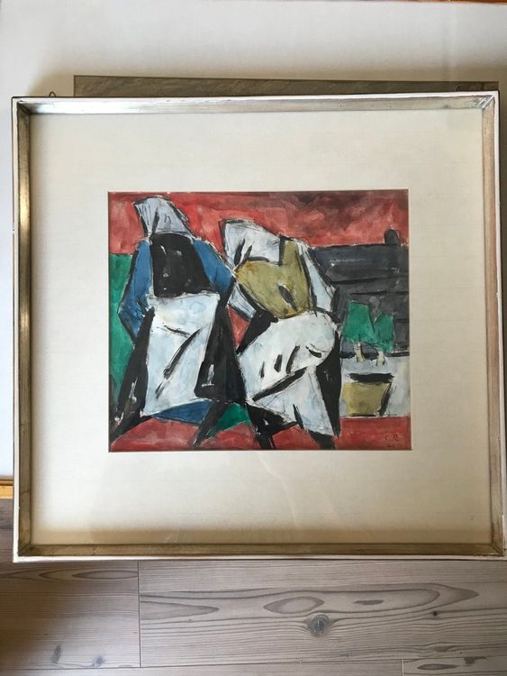 Carl Roesch original Aquarell | Kaufen auf Ricardo