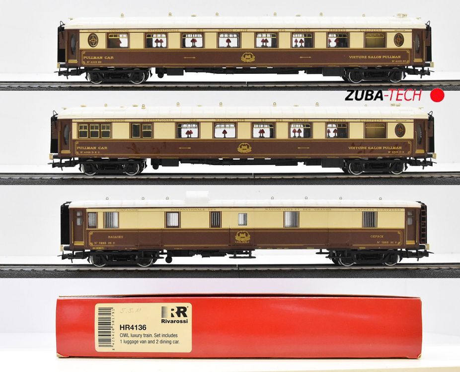 Rivarossi HR4136 3x Pullman-Personenwagen CIWL H0 GS | Kaufen auf Ricardo