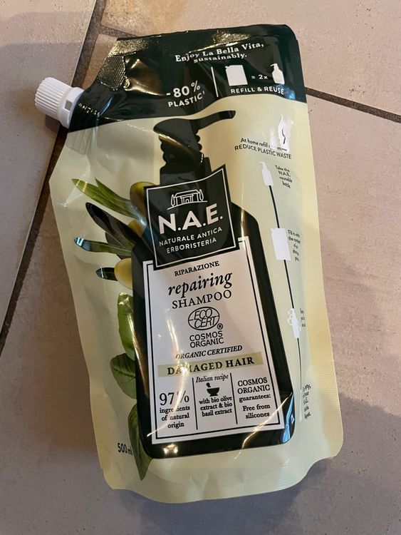 N.A.E. repairing Shampoo knapp 500 ml Haare Naturkosmetik (Gebraucht ...