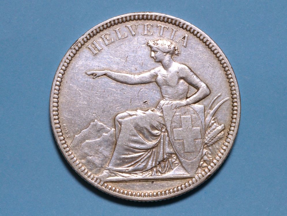 5 Franken 1874 B. (Gebraucht) in Oberglatt ZH für CHF 80 – mit Lieferung auf Ricardo kaufen