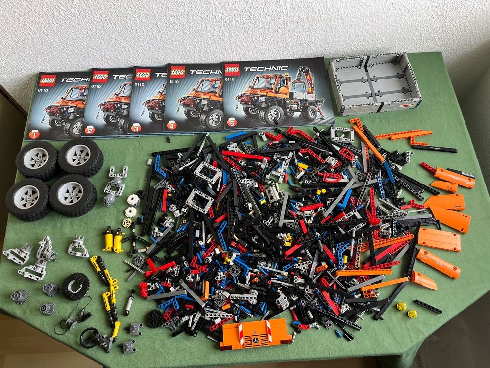 ***LEGO Technic 8110 Mercedes-Benz Unimog U 400*** (Gebraucht) in ...