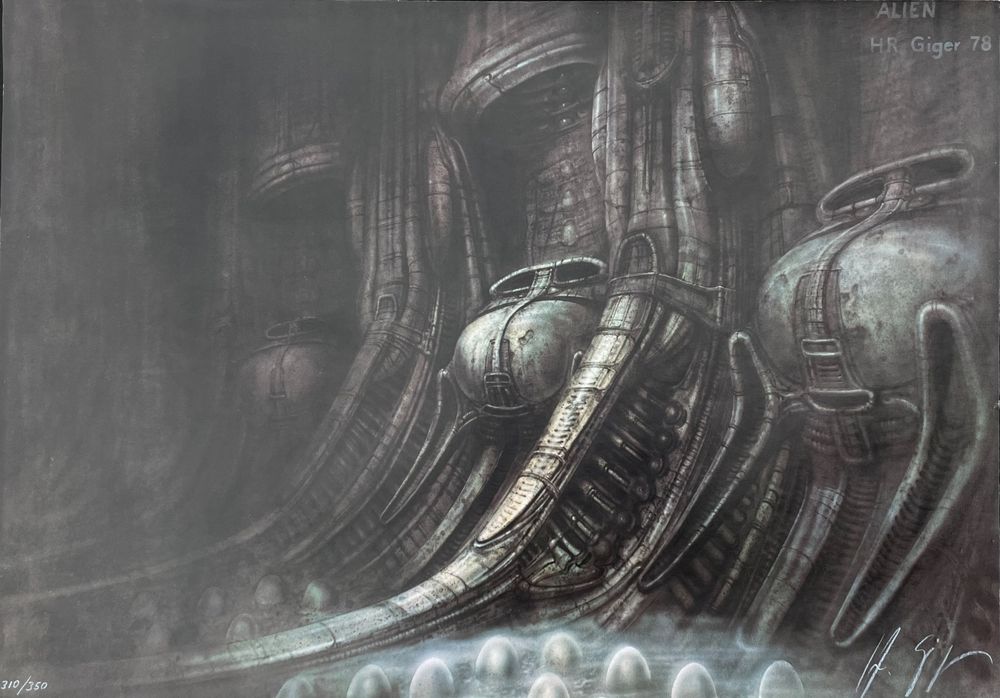 H. R. Giger (1940-2014) Serigraphie Handsigniert (Gebraucht) in für CHF ...