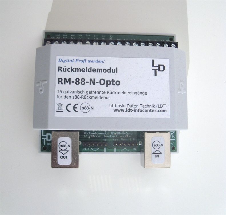 Littfinski LDT RM-88-N-Opto (16-fach Rückmeldemodul) (Gebraucht) in aarau für CHF 29.5 – nur ...