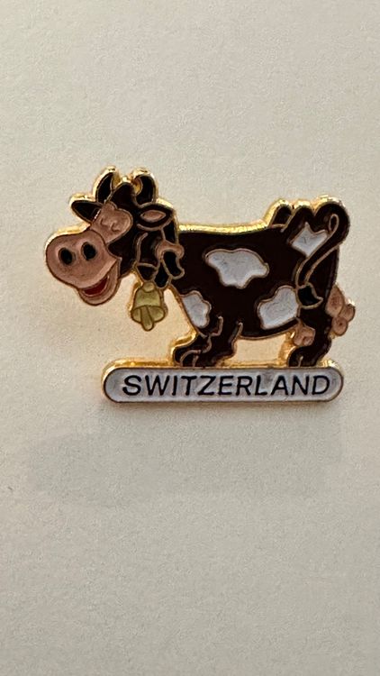 Schweiz / Switzerland Kuh Pin | Kaufen auf Ricardo