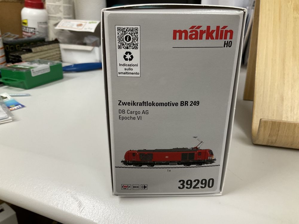 Märklin 39290 Zweikraftlokomotive BR 249, Sound, mfx, Neu (Neu und originalverpackt) in ...
