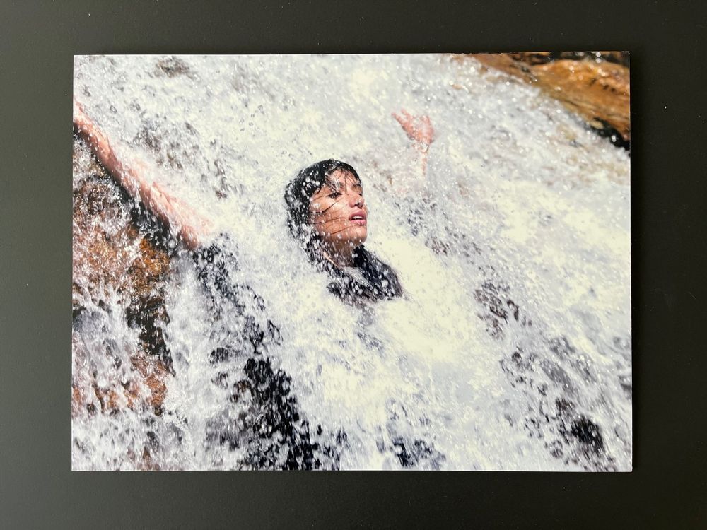 Michel Comte: Melanie Winiger Waterfall - Originalfotografie | Kaufen ...