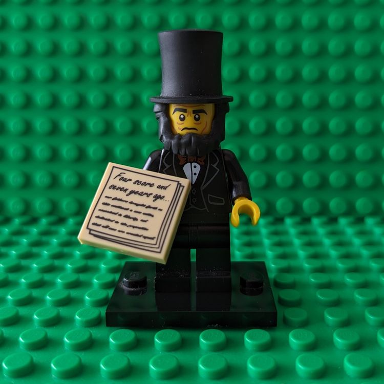 LEGO Minifigur The LEGO Movie , Abraham Lincoln (Gebraucht) in Luzern ...