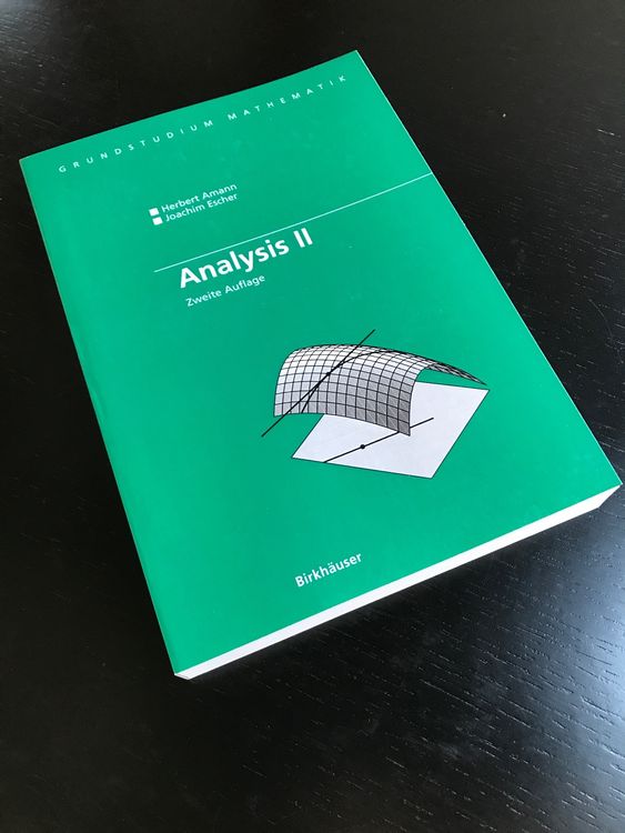 Analysis II (Gebraucht) in Luzern für CHF 40 – mit Lieferung auf ...
