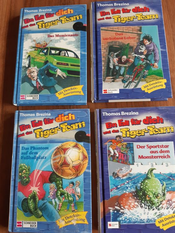 4 Bücher Tiger-Team (Gebraucht) in Schüpfheim für CHF 12 – mit ...