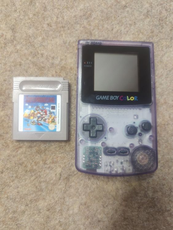 Nintendo Gameboy Color Transparent inkl. Super Mario Land (Gebraucht ...