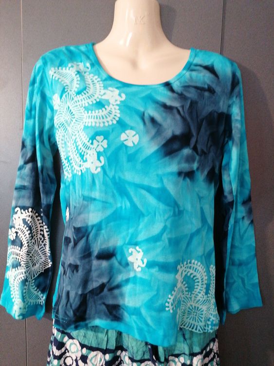 Batik Longarmshirt/ Boom Baba/ Neu (Neu (gemäss Beschreibung)) in ...