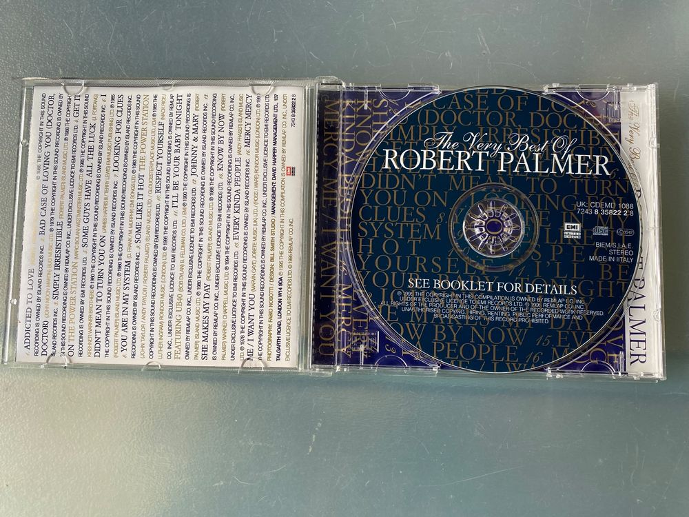 Robert Palmer - The Very Best Of (Gebraucht) in Oberried für CHF 4 – mit Lieferung auf Ricardo ...