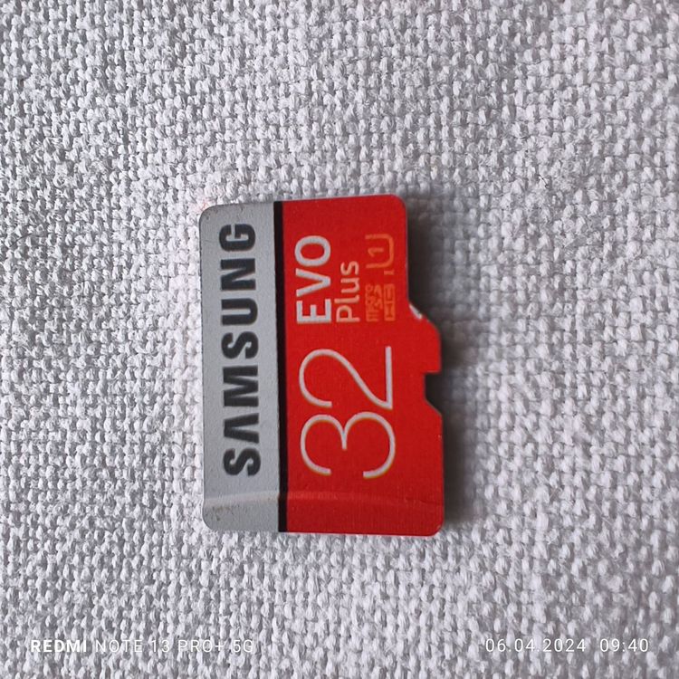 Samsung EVO Plus Micro SD Card 32GB (Gebraucht) in Lungern für CHF 5 ...