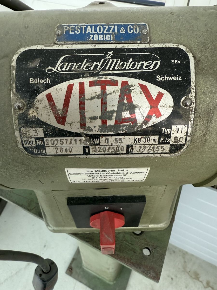 Vitax Doppelschleifmaschine, funktionstüchtig, Vintage Gerät (Gebraucht ...