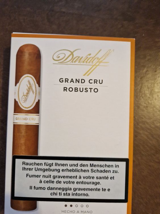 Cigares Davidoff grand cru Robusto | Acheter sur Ricardo