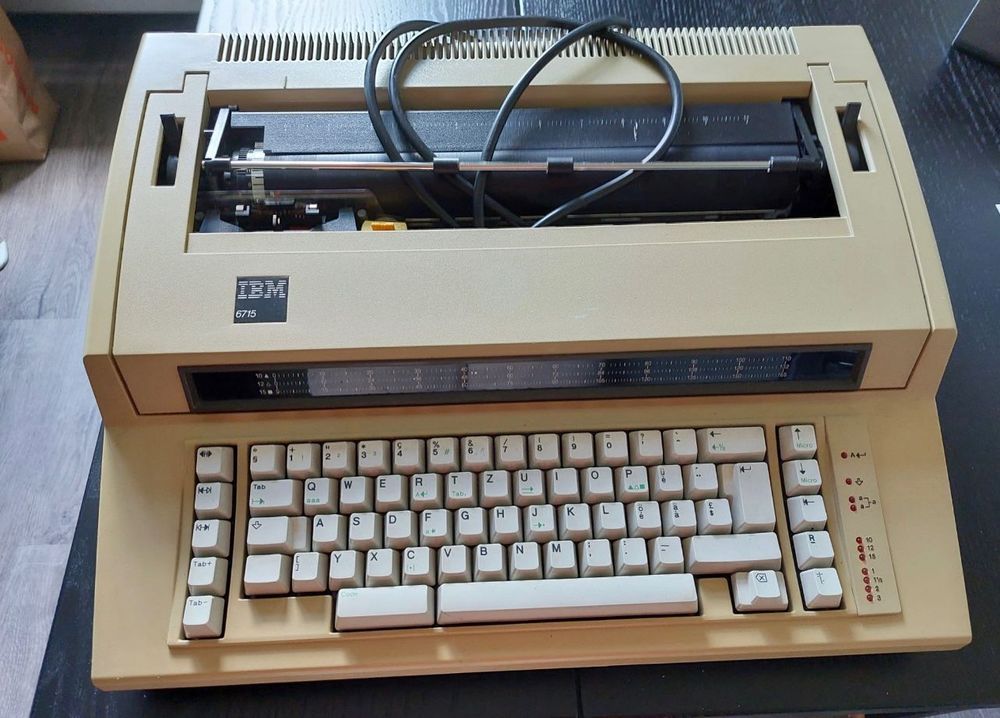 Machine électrique IBM à boules | Kaufen auf Ricardo