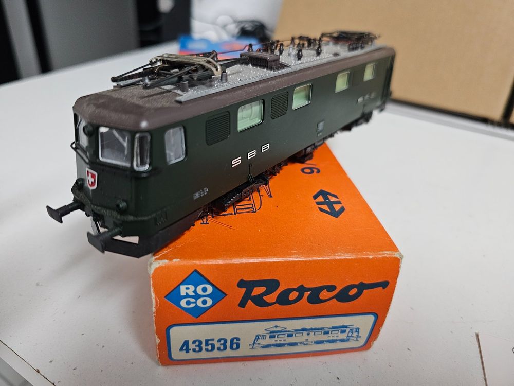 ROCO 43536 lok Ae 6/6 CFF dès1.-fr | Kaufen auf Ricardo