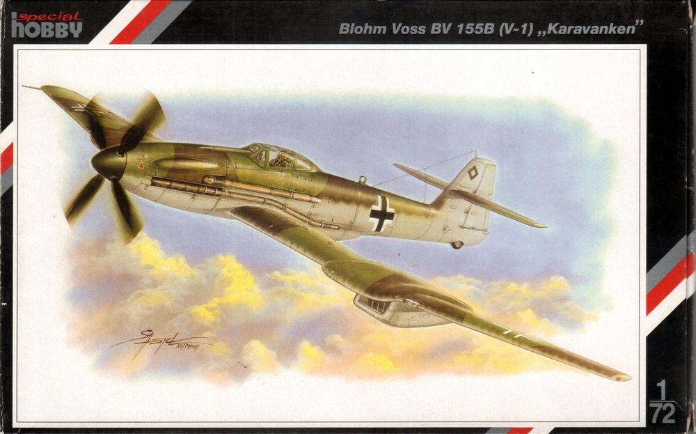 1/72 Bv 155B (V-1) Karavanken Special Hobby 72072 | Kaufen auf Ricardo