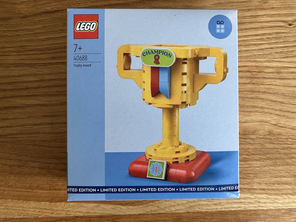 Lego 40688 Trophy Award - Limited Edition GWP (Neu und originalverpackt ...