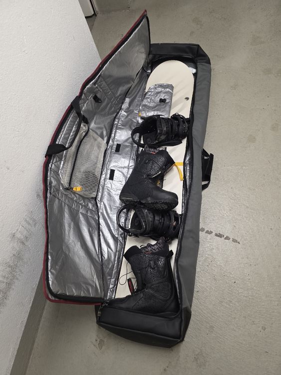 Nitro 56 Snowboard, Burton Boots, bag, size 46 - Perfect! (Gebraucht ...