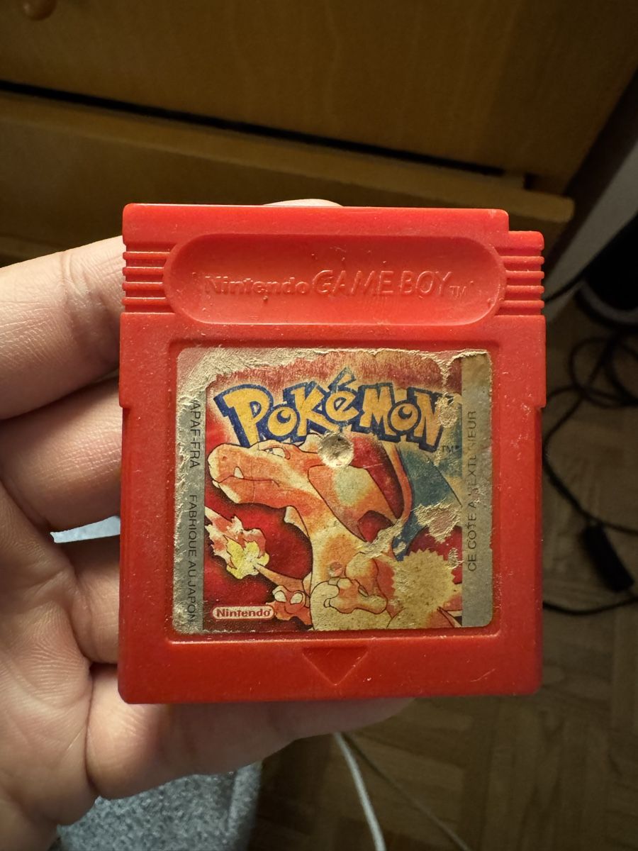 Pokemon Red / Rouge FR🇫🇷 Gameboy Color (D'occasion) à Petit-Lancy pour ...