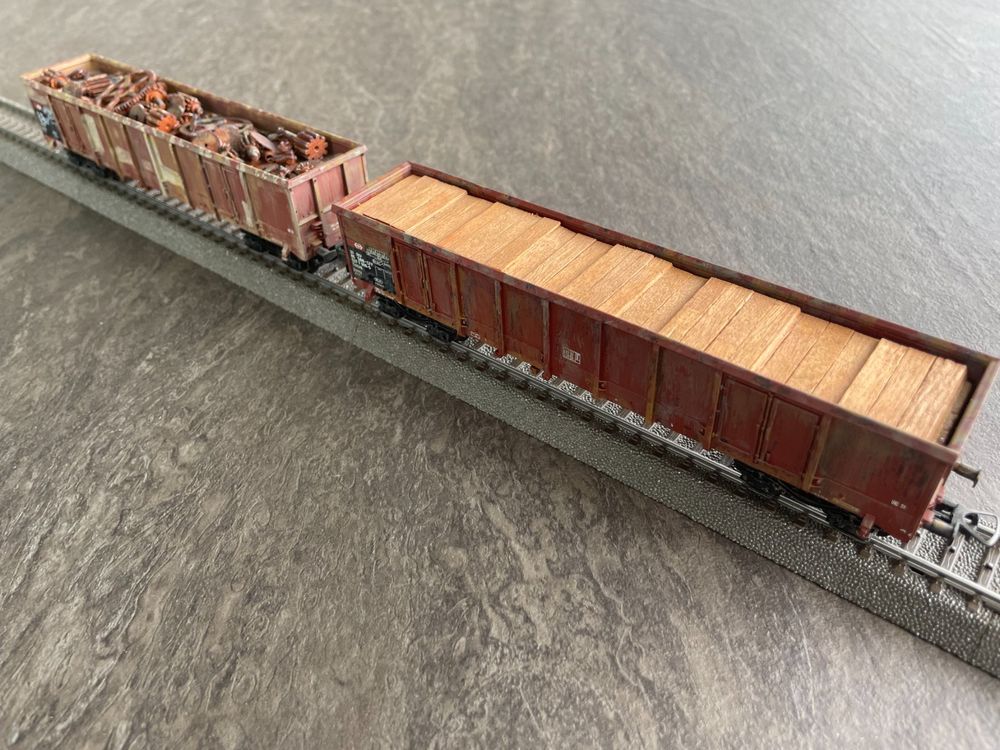 ROCO Hochbordwagen-Set Eanos, SBB H0 (Gebraucht) in Zuzwil SG für CHF 72 – mit Lieferung auf ...