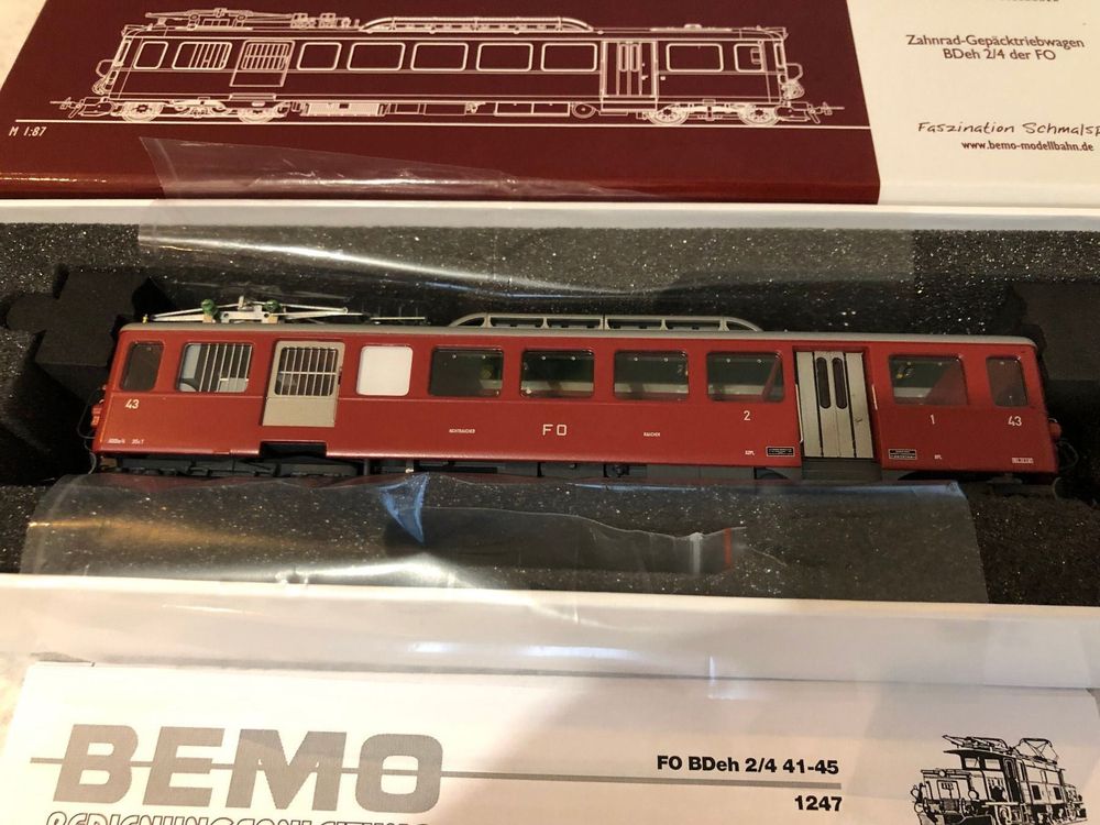 BEMO 1247 213 H0m: FO ABDhe 2/4 43 (Neu und originalverpackt) in ...