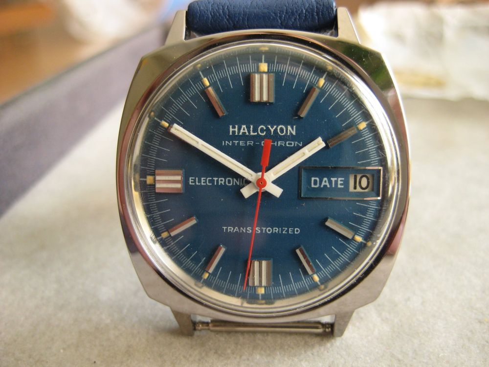 HALCION INTER - CHRON Electron Transistorized V I N T A G | Kaufen auf ...