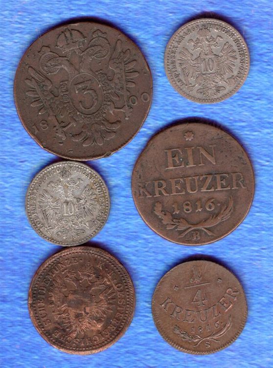 Austria coins 6 stück (Gebraucht) in Leibstadt für CHF 60 – mit ...