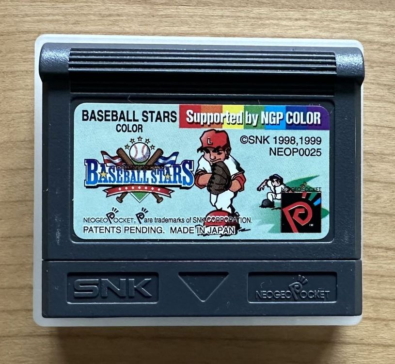 Baseball Stars Color / Neo Geo Pocket (Gebraucht) in Stadel b ...