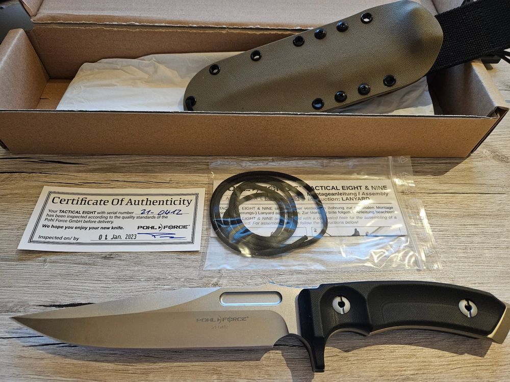 Pohl Force Tactical Eight SW neu und originaverpackt !!! (Neu und ...