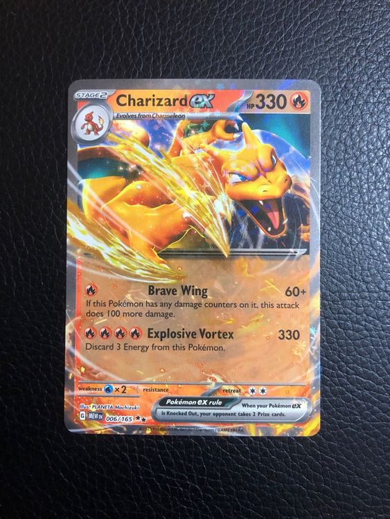 Pokémon 151 Charizard ex 6/165 NM-M Ab 1 | Acheter sur Ricardo