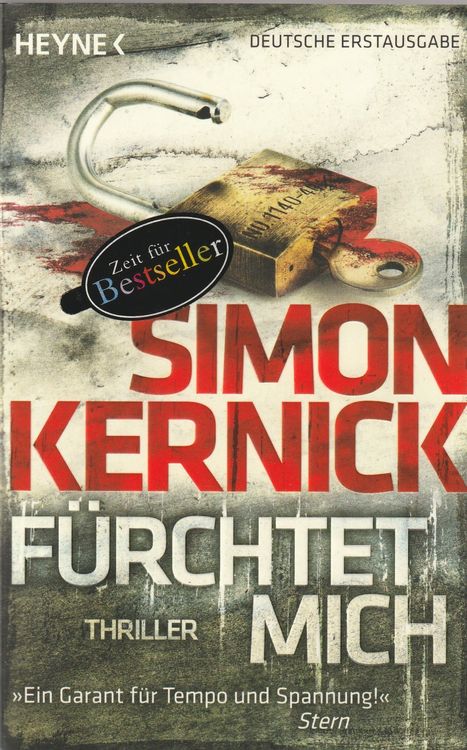 Simon Kernick - Dennis Milne 1 - 3 komplett (Gebraucht) in Luzern für ...