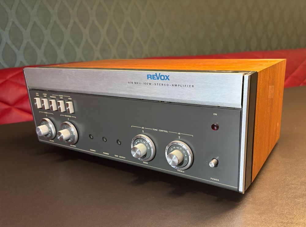 REVOX A78 MK II Verstärker 100W Nussbaumgehäuse (Gebraucht) in Basel für CHF 125 – mit Lieferung ...
