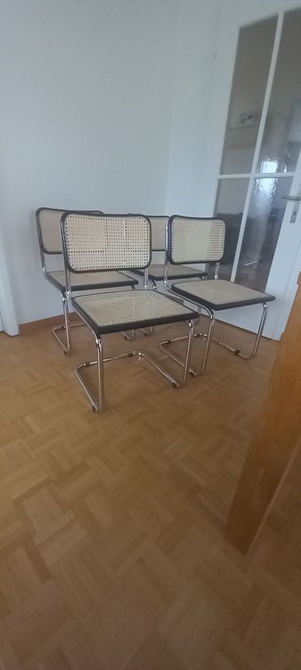 Freischwinger Designklassiker Set 4 Stühle (Gebraucht) in Schwyz für CHF 130 – nur Abholung auf ...